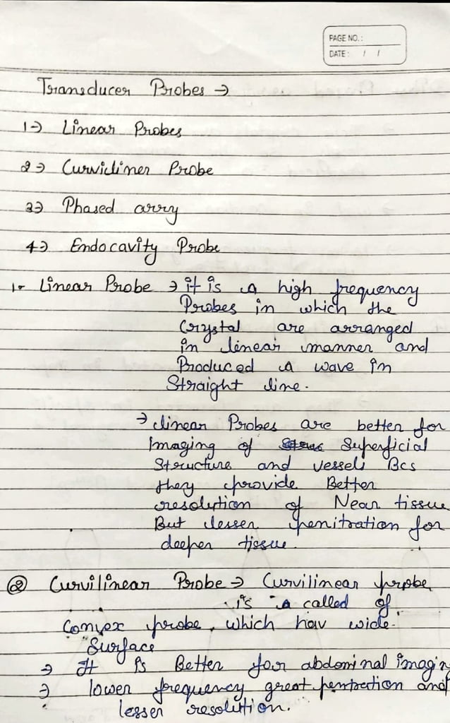 Ultrasound basic notes.pdf | Technology & Computing
