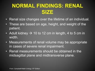 Urologic Ultrasonography | PPTX