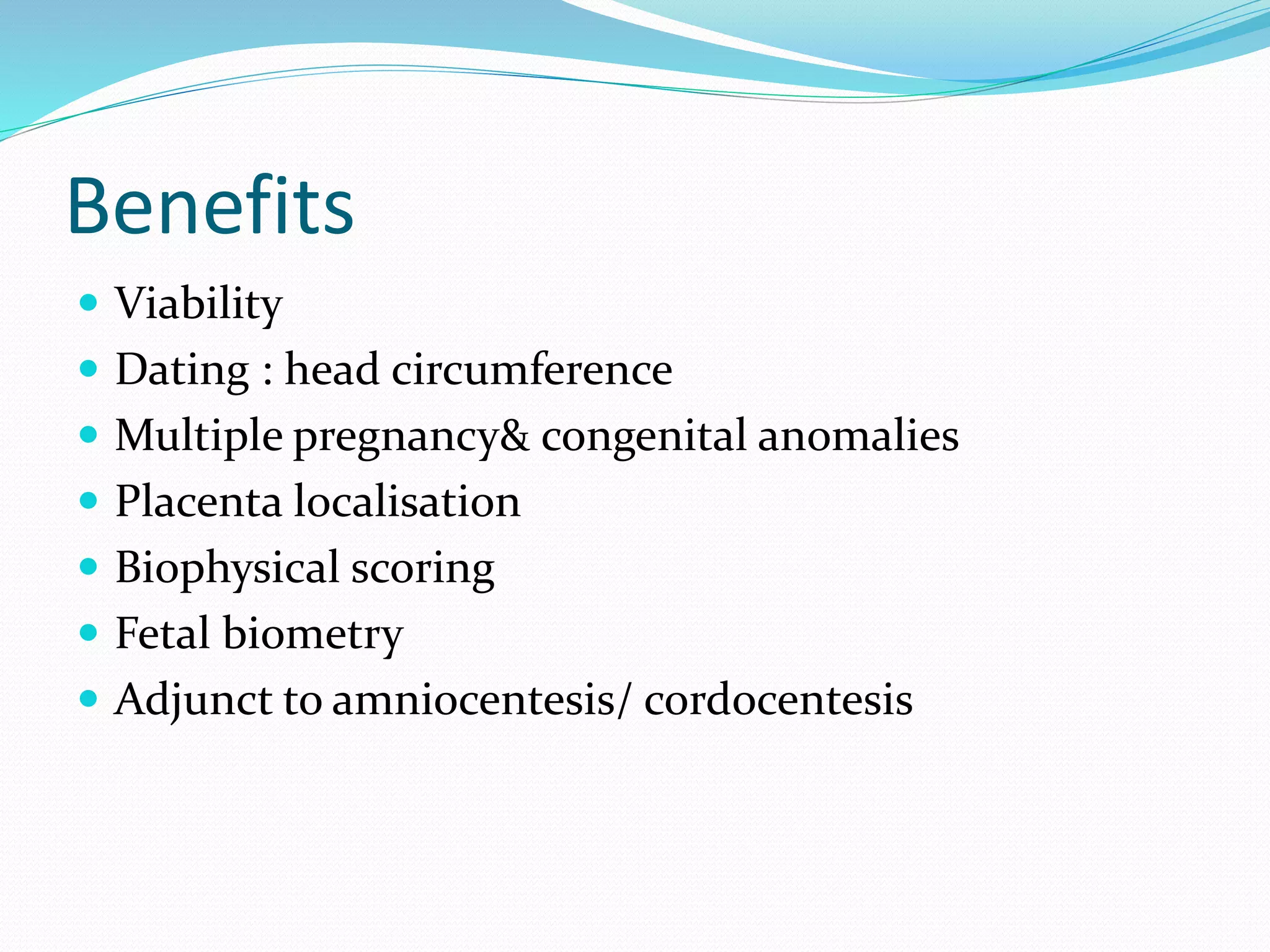 Ultrasonography in pregnancy | PPTX