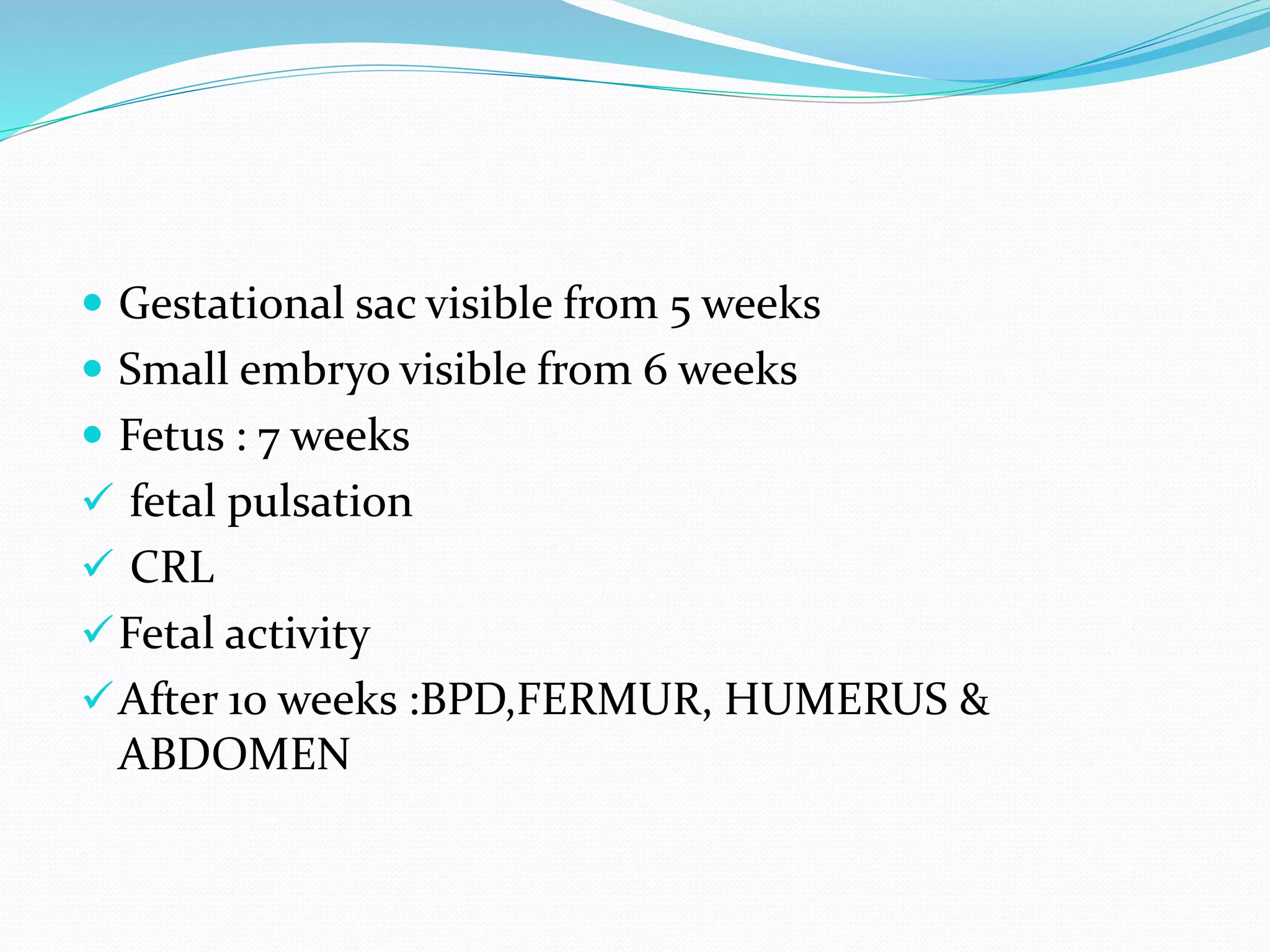Ultrasonography in pregnancy | PPTX