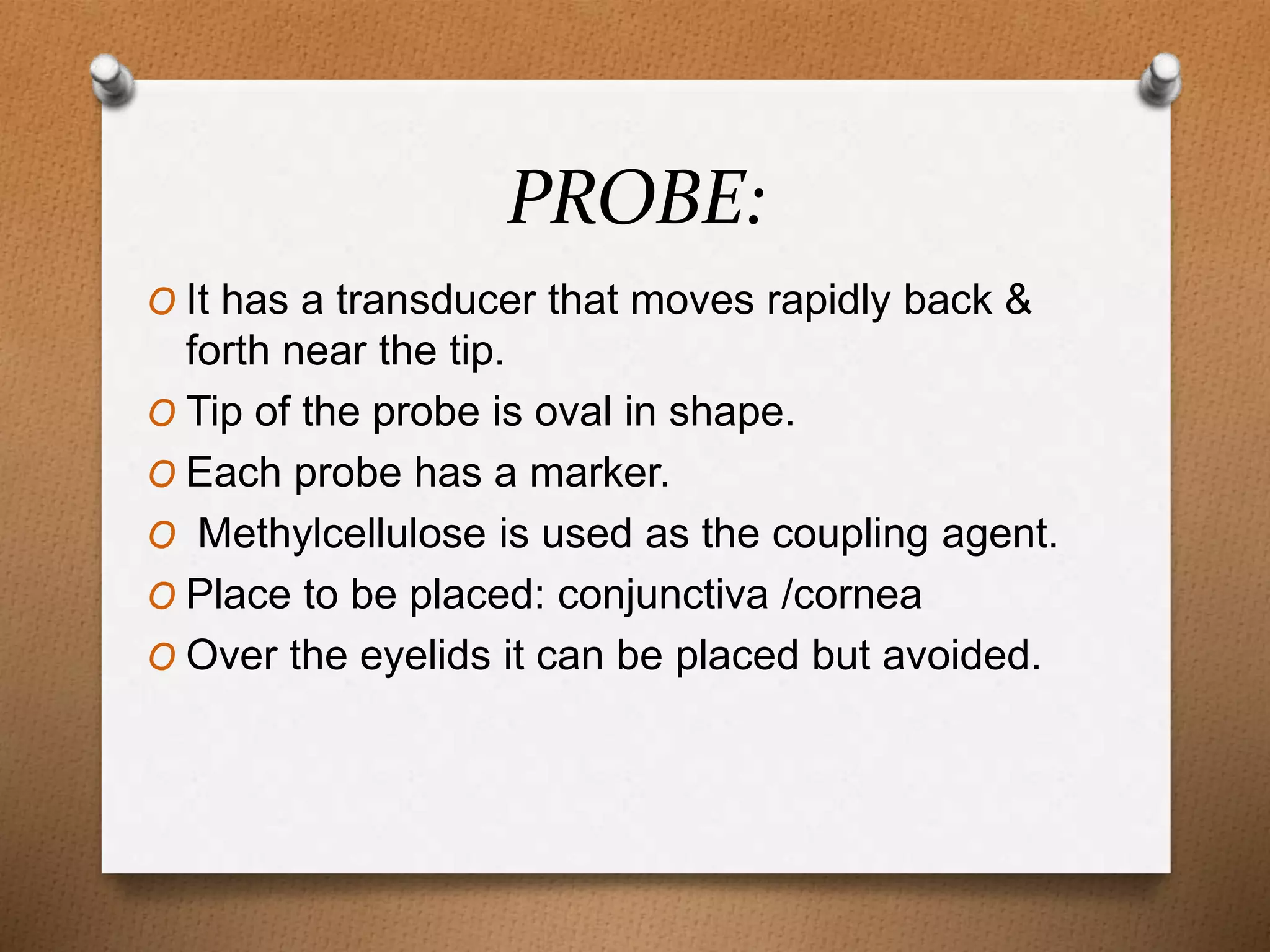 Ultrasonography of eye | PPTX