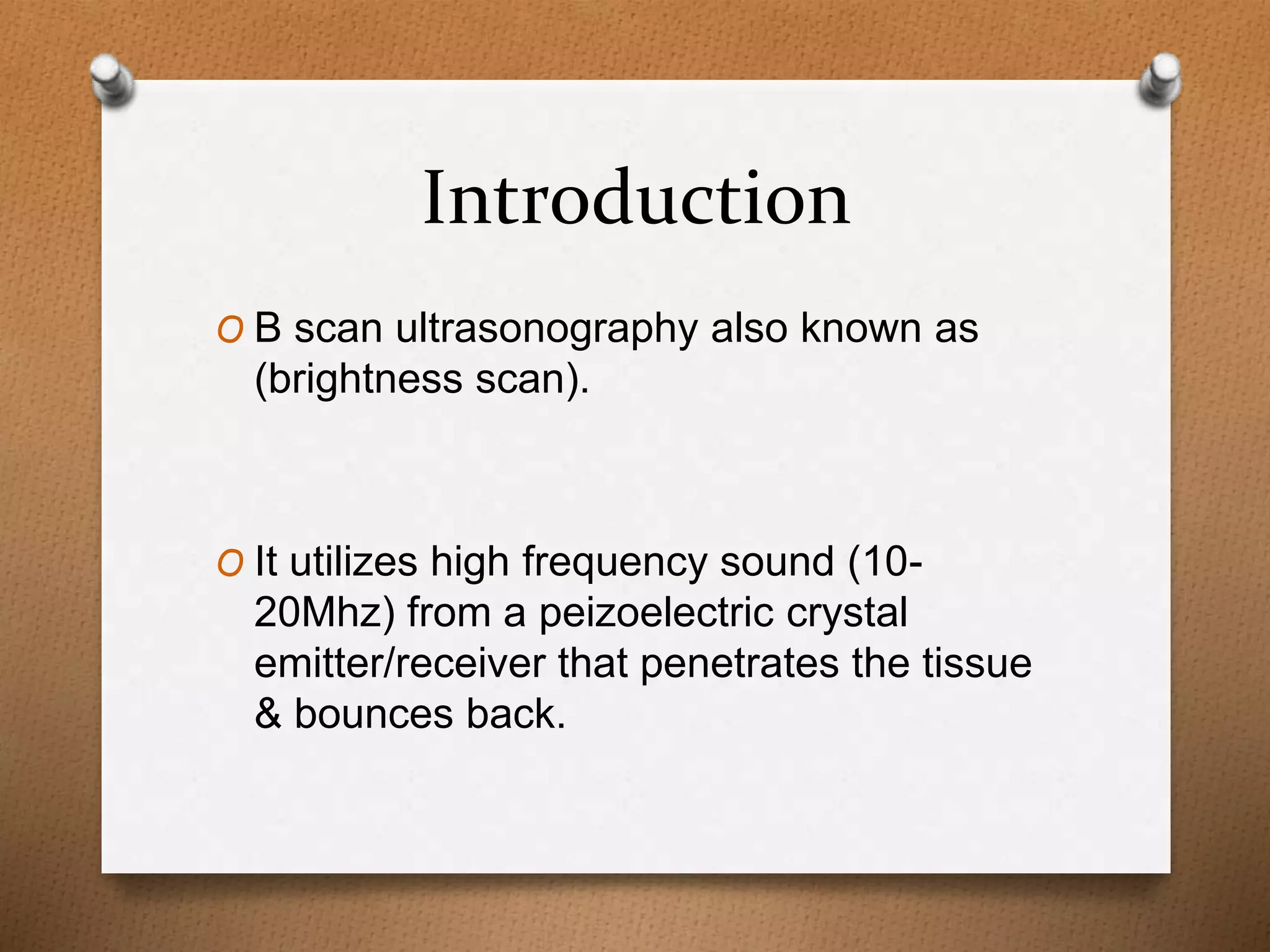 Ultrasonography of eye | PPTX