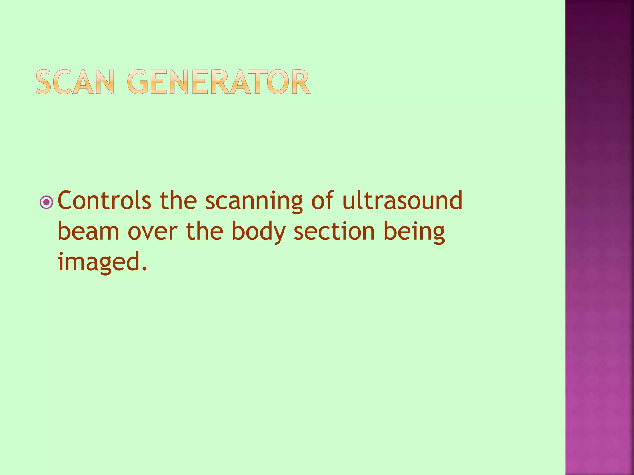 Ultrasonography ppt[1] | PPTX