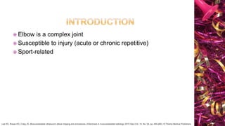 Ultrasound Guided Elbow Injections | PPTX