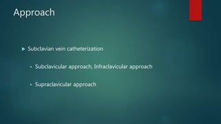 Ultrasound guided subclavian vein catheterization in pediatric patients ...