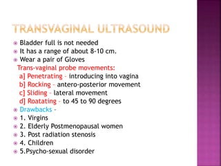 Ultrasound in Gynecology | PPTX