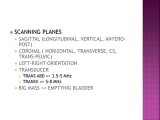 Ultrasound in Gynecology | PPTX