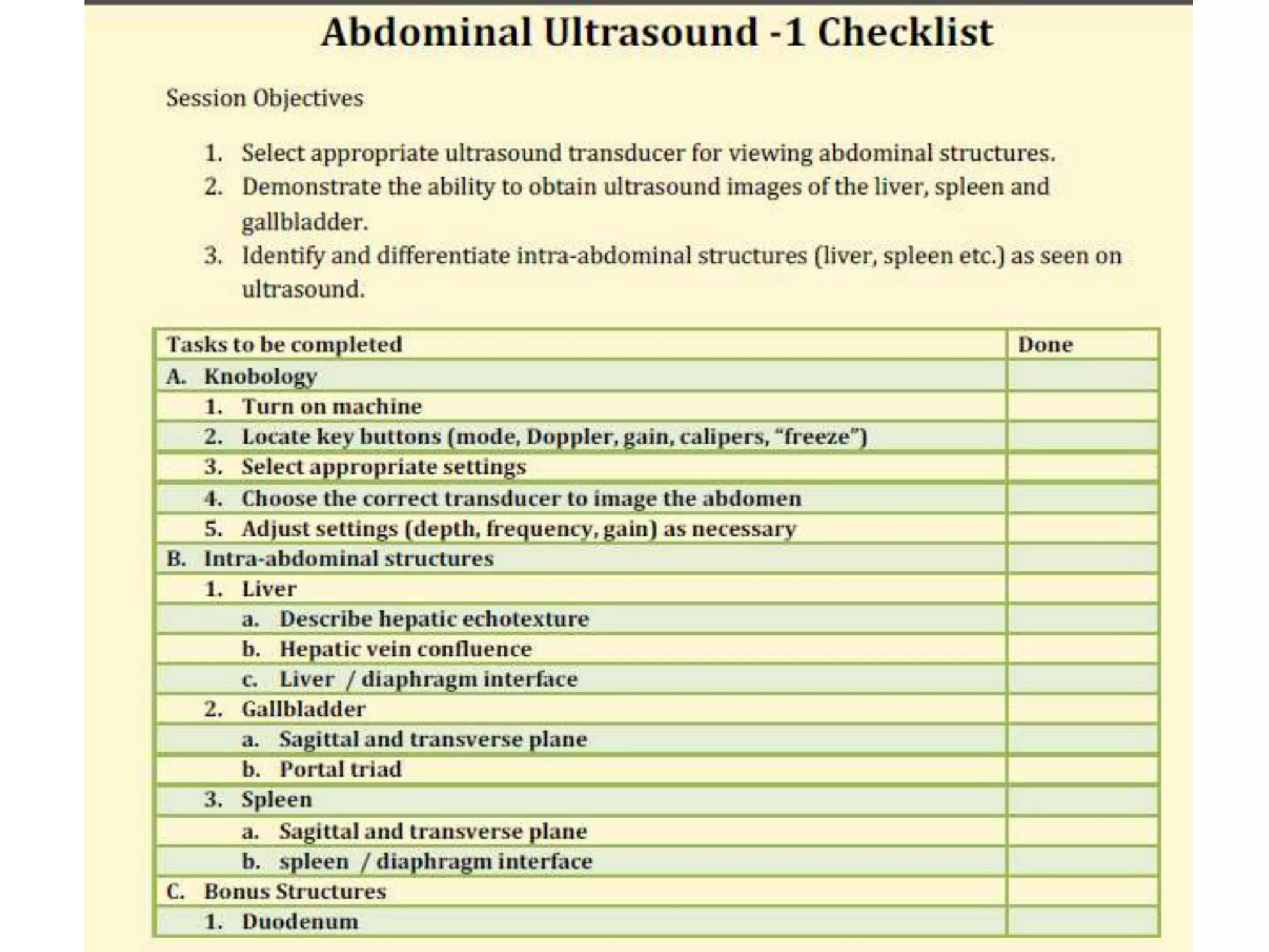 Ultrasound Anatomy for 1st- and 2nd- year Medical Students of Tan Tao ...