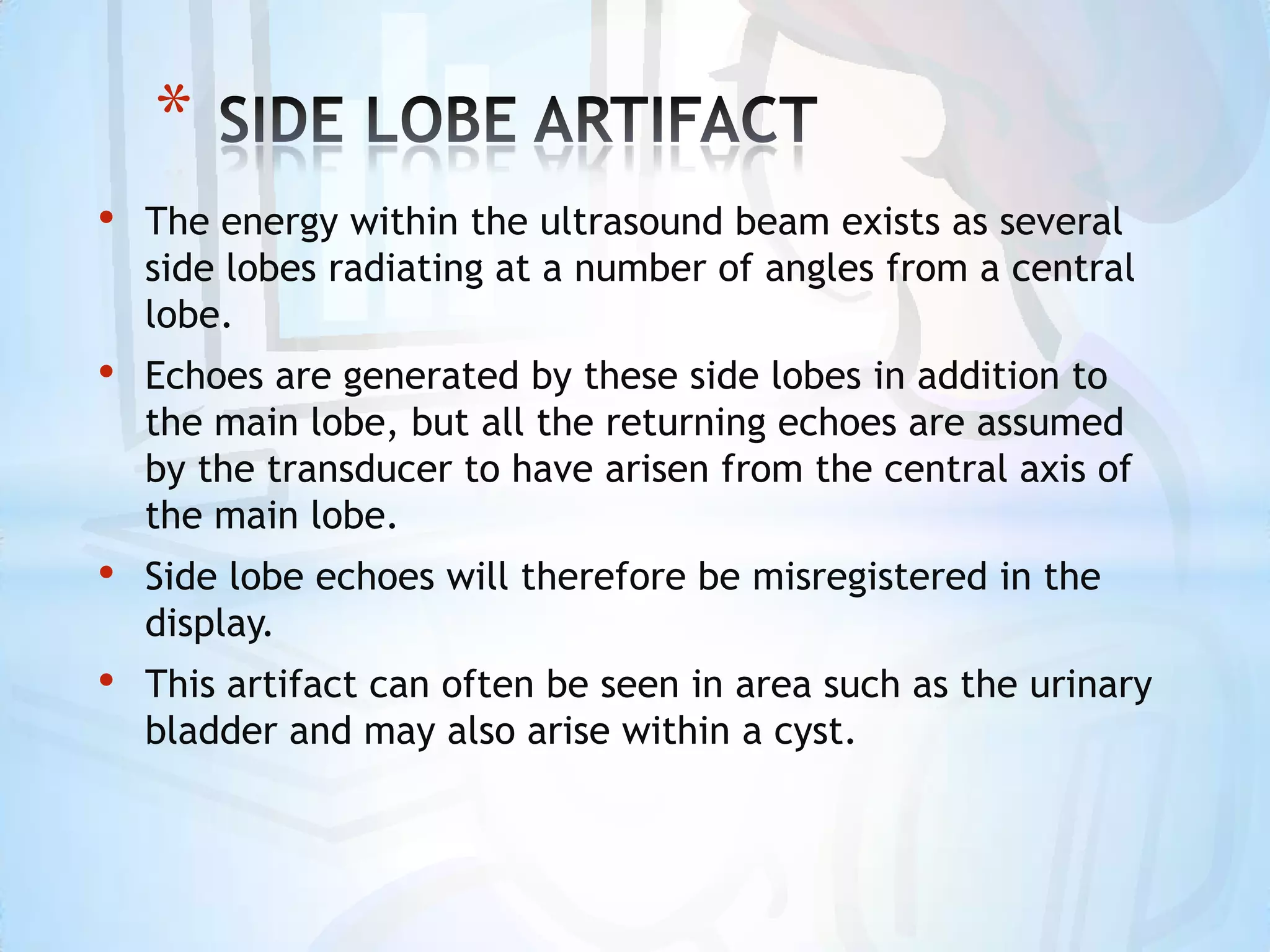 Ultrasound artifacts | PPTX