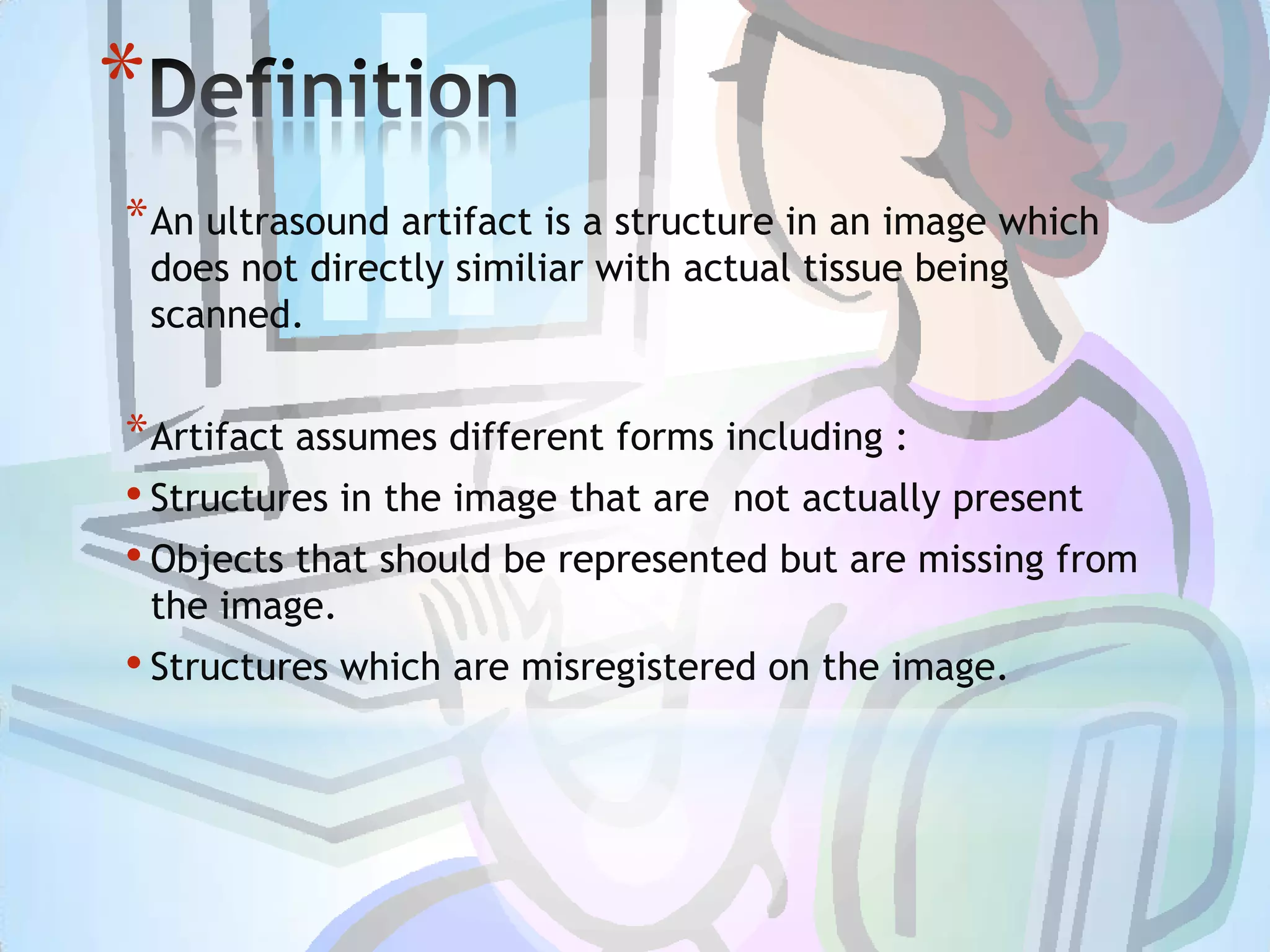 Ultrasound artifacts | PPTX