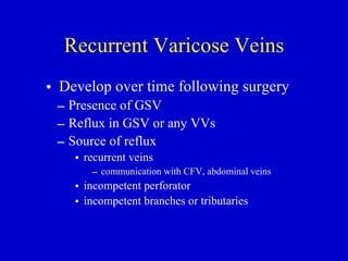 Ultrasound Assessment Of Chronic Venous Disease | PPT