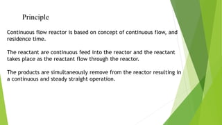 Ultrasound assisted reactions and Continuous flow reactors.pptx