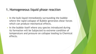 Ultrasound assisted reactions and Continuous flow reactors.pptx