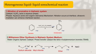 Ultrasound assisted reactions .Types of sonochemical reactions and its ...