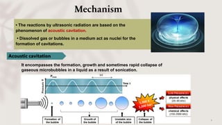 Ultrasound assisted reactions .Types of sonochemical reactions and its ...