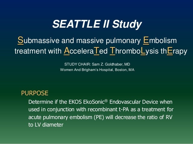 Ultrasound Assisted Thrombolysis For Vte Turkish Experience