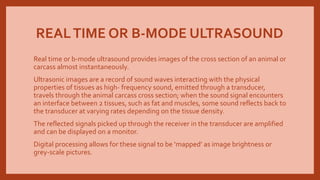 Ultrasound B- Mode Imaging | PPTX
