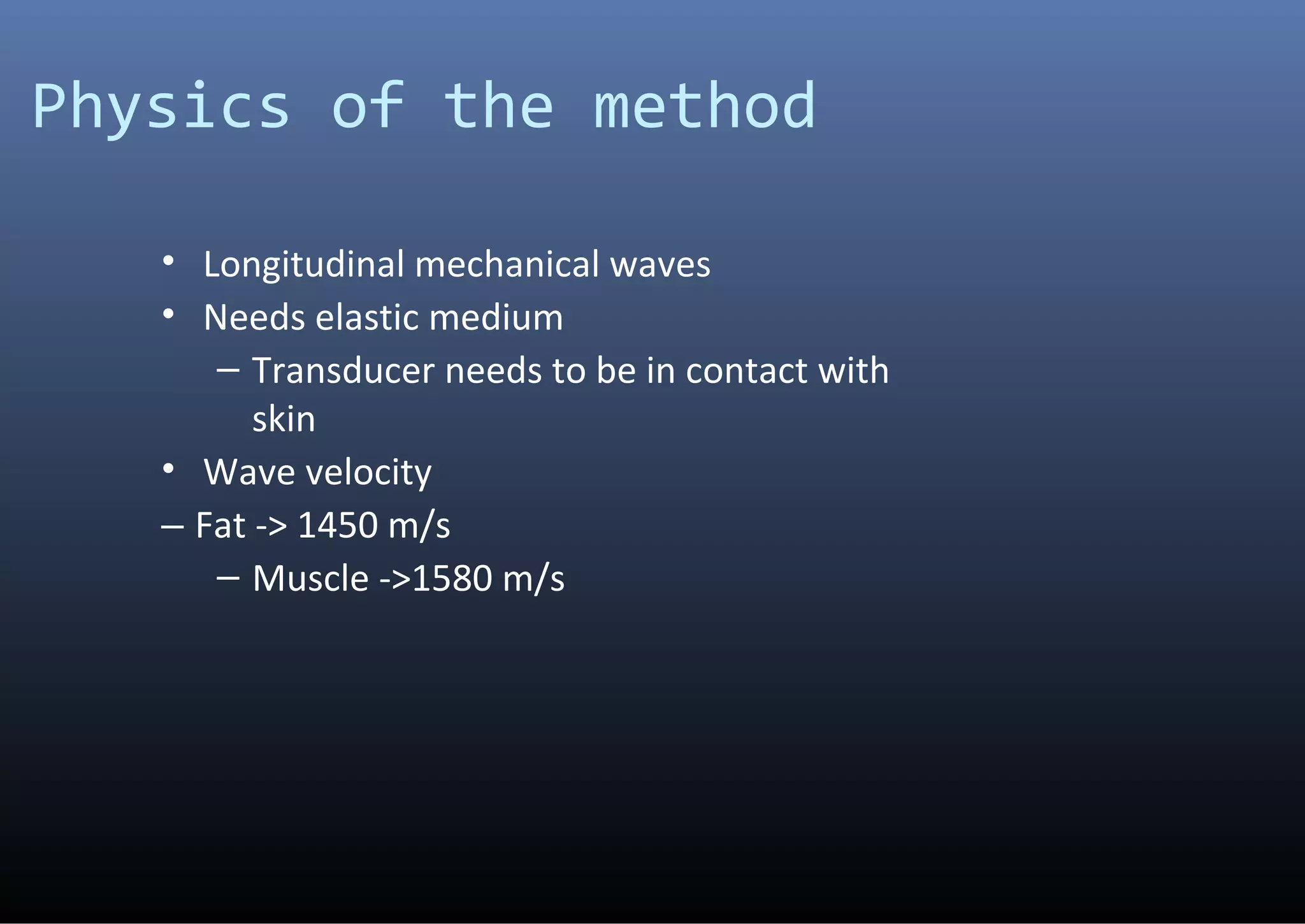 Basics of Ultrasound | PPT