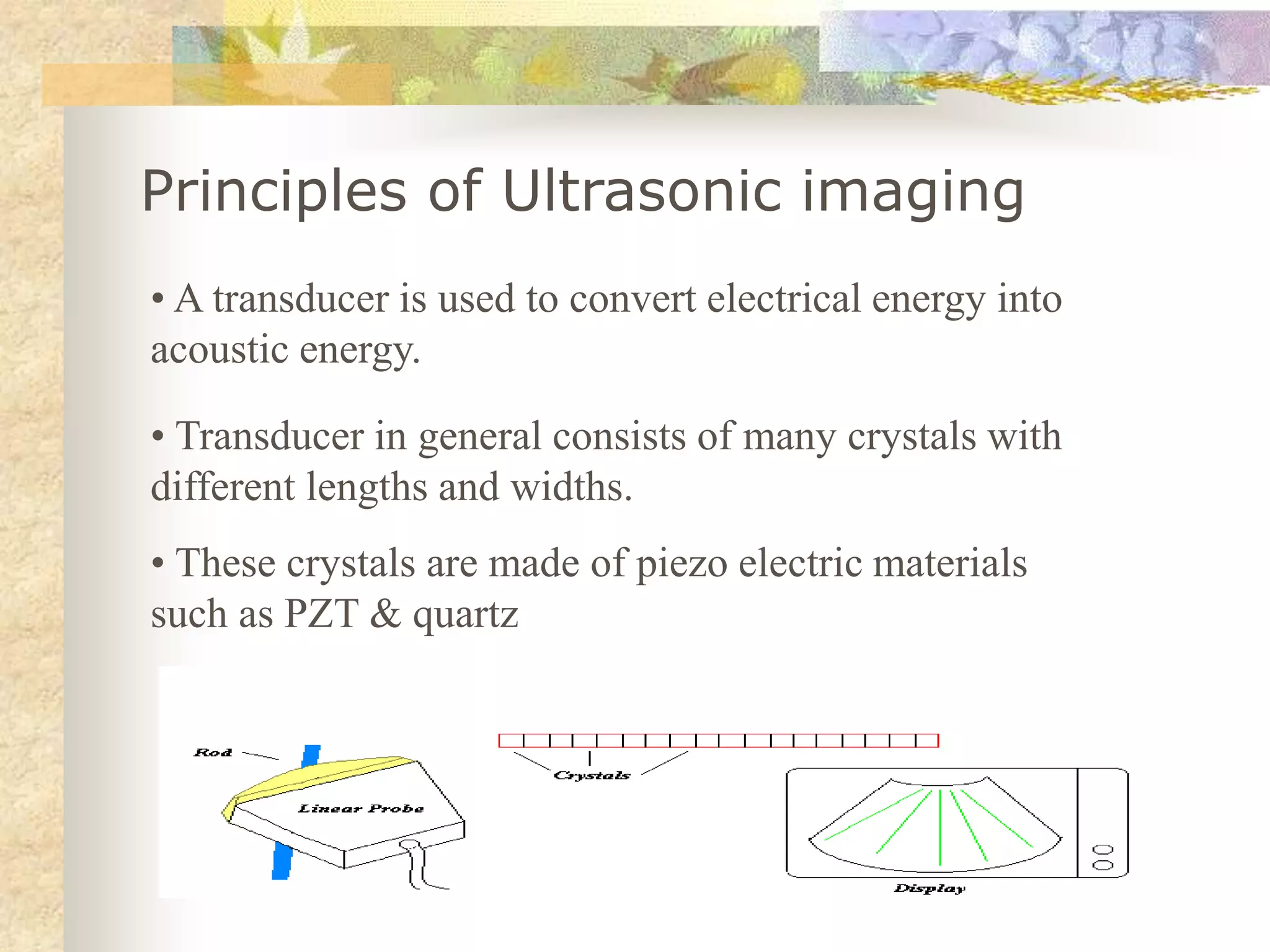 Basics of Diagnostic Ultrasound | PPT