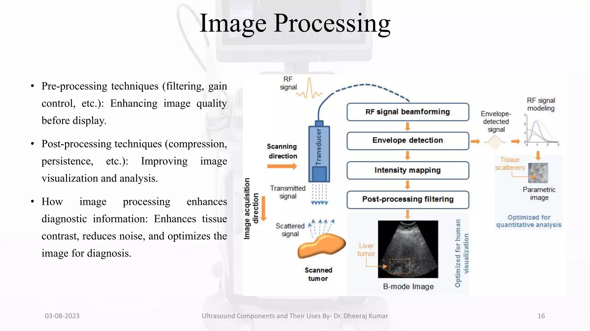 ULTRASOUND COMPONENTS AND THEIR USES.pptx