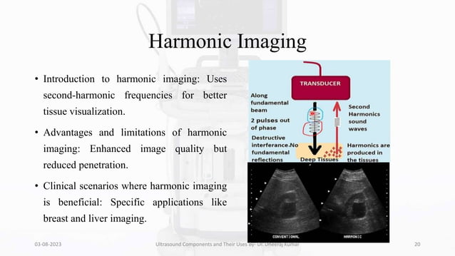 ULTRASOUND COMPONENTS AND THEIR USES.pptx