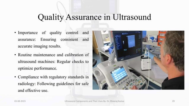 ULTRASOUND COMPONENTS AND THEIR USES.pptx