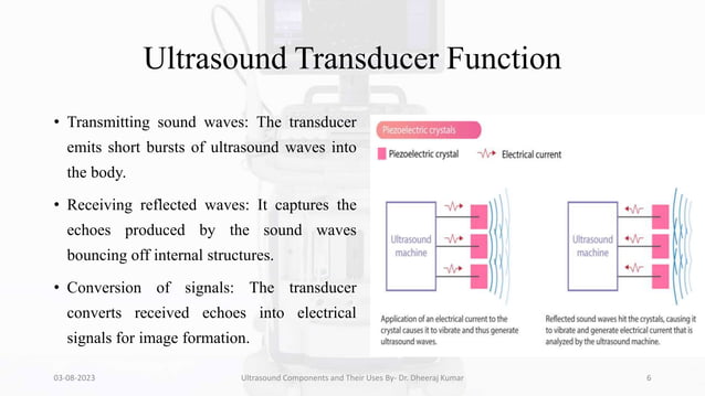 ULTRASOUND COMPONENTS AND THEIR USES.pptx