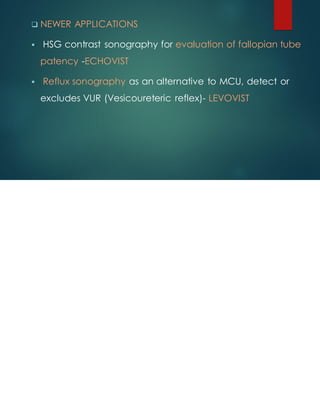 Ultrasound Contrast agent .ppt