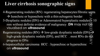 Ultrasound diffuse liver disease all things fibrosis,cirrhosis,us ...