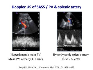 Ultrasound & doppler ultrasound in liver transplantation | PPTX