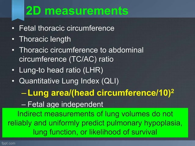 Ultrasound evaluation of fetal thorax | PPT