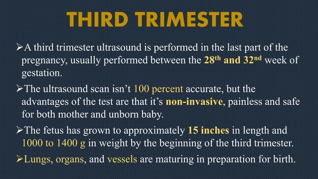 Ultrasound examination of the third trimester of pregnancy | PPTX ...