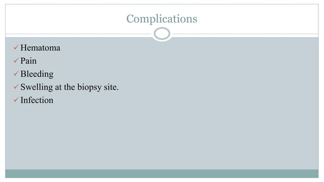 ULTRASOUND GUIDED BREAST BIOPSY.pptx,o know the nature of lesion. Cyst ...