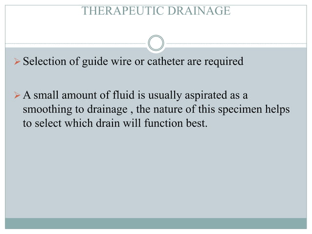 Ultrasound Guided Drainage.pptx,rainage.pptx,Diagnostic drainage ...