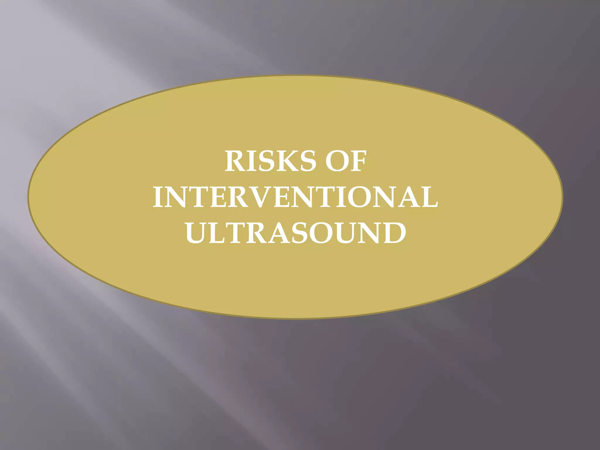 Ultrasound guided interventional procedure | PPTX