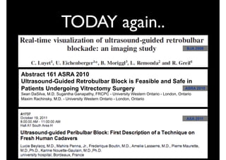 Ultrasound guided Ophtalmic block 2017 | PDF