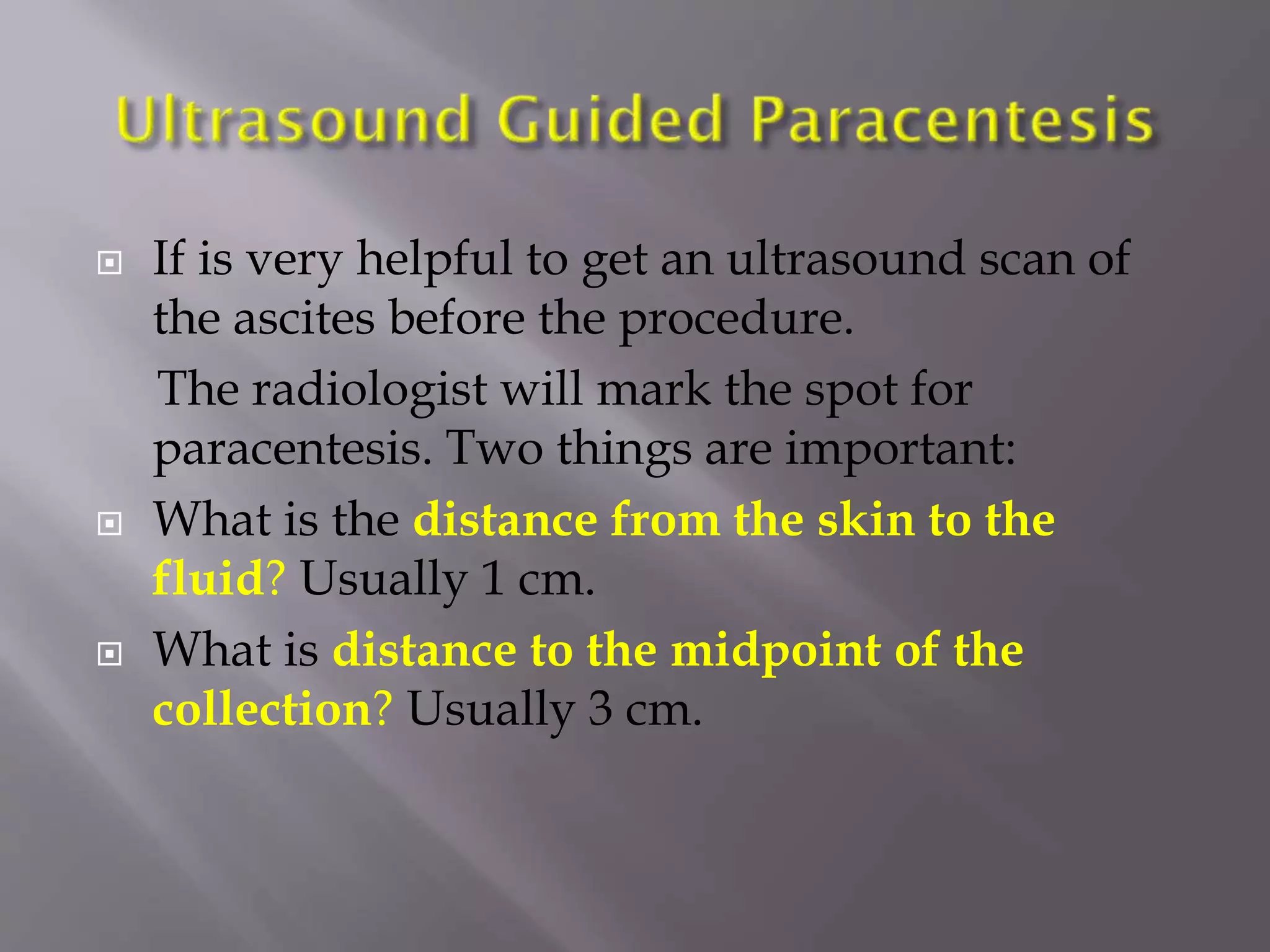 Ultrasound guided procedures | PPTX
