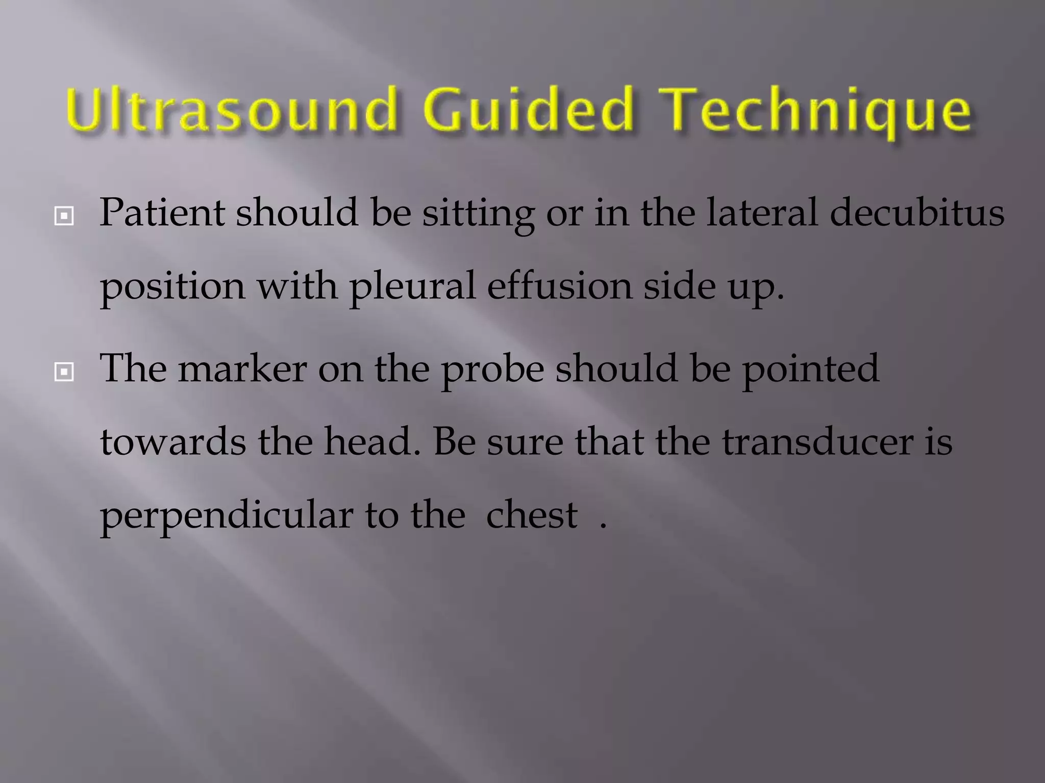Ultrasound guided procedures | PPTX