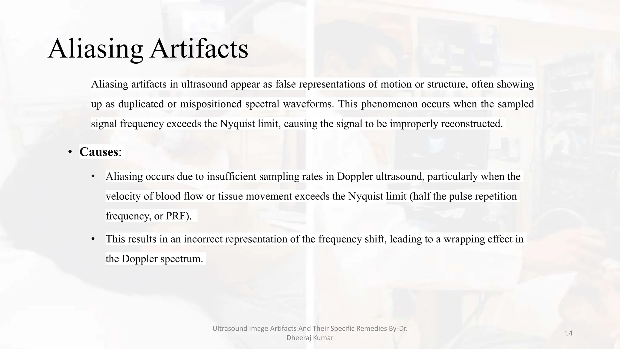 Ultrasound Image Artifacts and Their Remedies.pptx