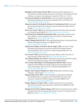 Ultrasound image denoising using generative adversarial networks with residual dense ...