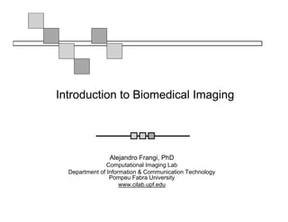 Introduction to Biomedical Imaging | PDF