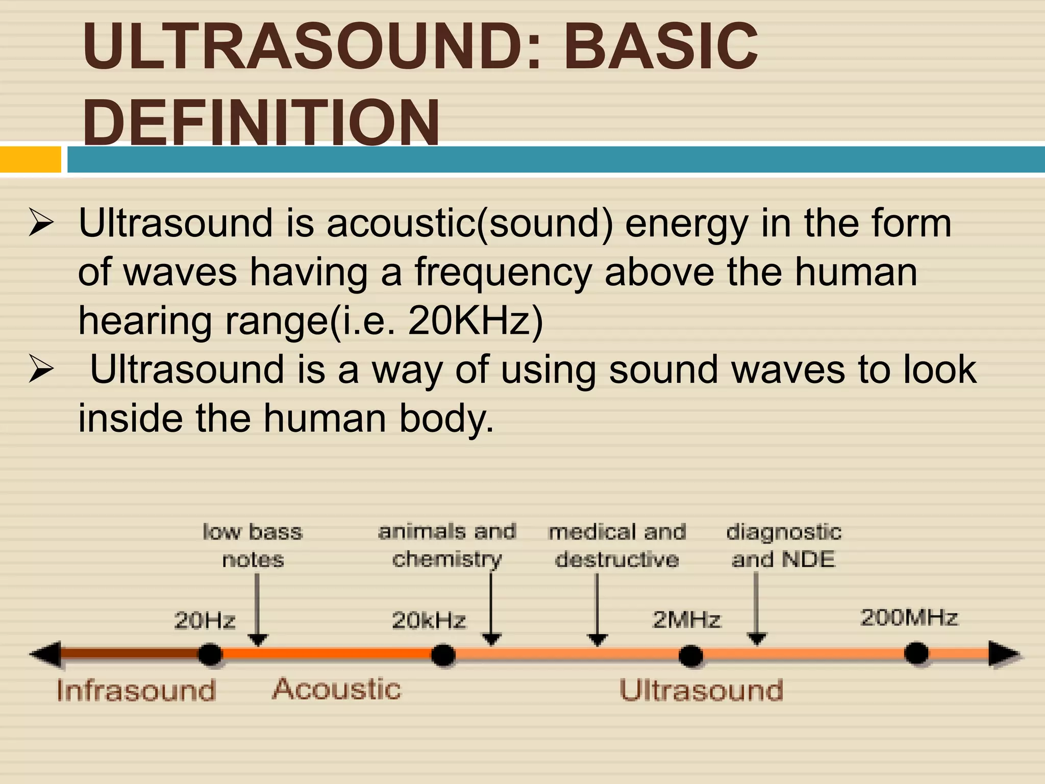 Ultrasound imaging | PPTX