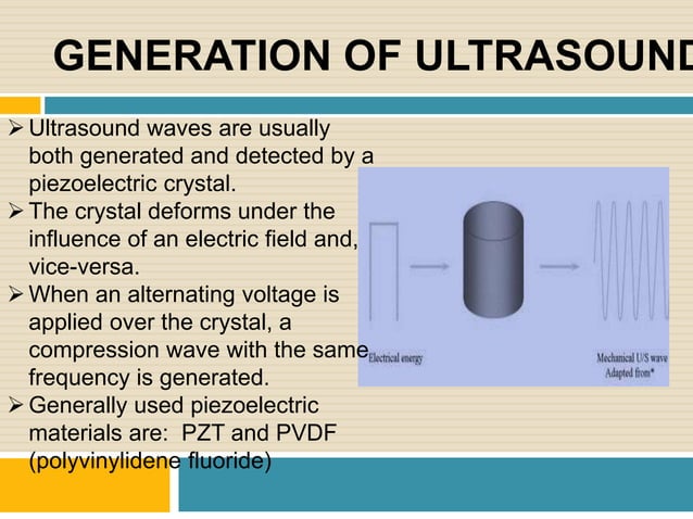 Ultrasound imaging | PPTX