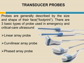 Curvilinear Probe Ultrasound Slide