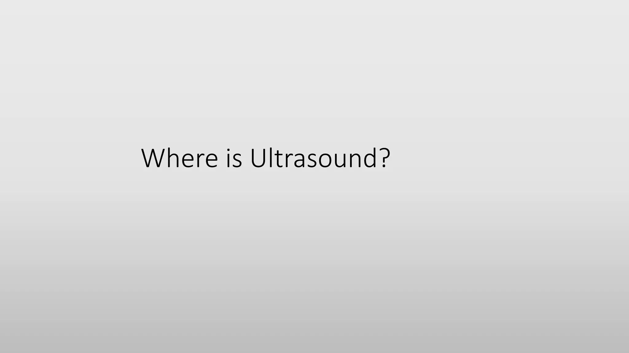 Ultrasound imaging | PPTX