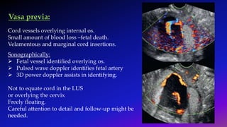 Ultrasound Imaging of Placenta | PPTX