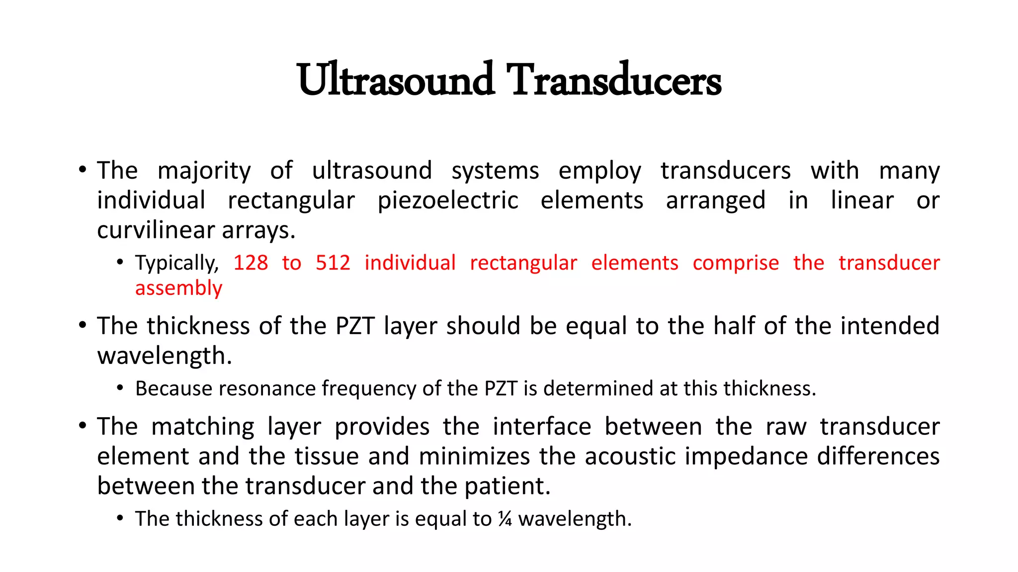Ultrasound imaging system | PPTX
