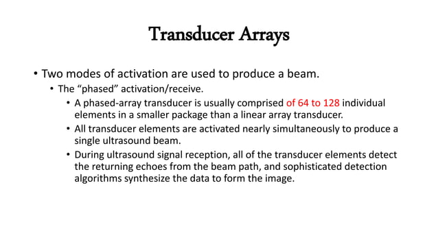 Ultrasound imaging system | PPTX