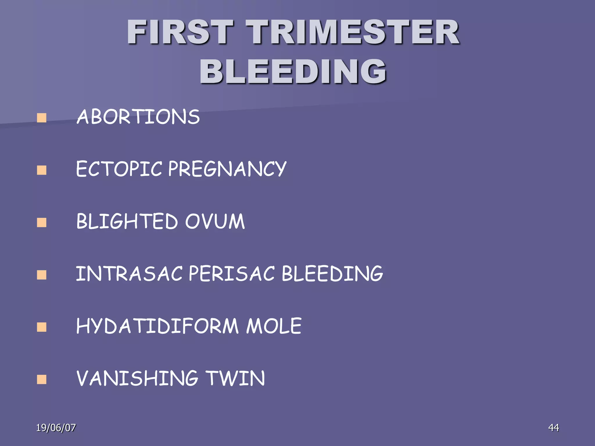 ULTRASOUND IN FIRST TRIMESTER.ppt