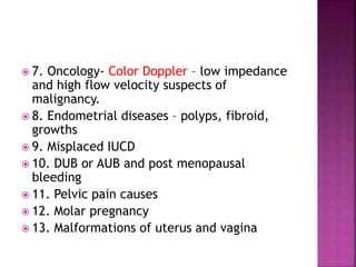 Ultrasound in gynecology - Dr.Suresh Babu Chaduvula | PPTX